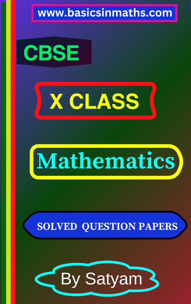 CBSE class 10 Maths Solved Question Paper -1