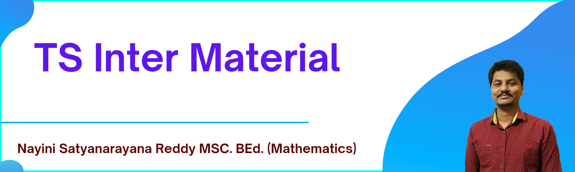 Ts Inter Maths Study material | Basics In Maths